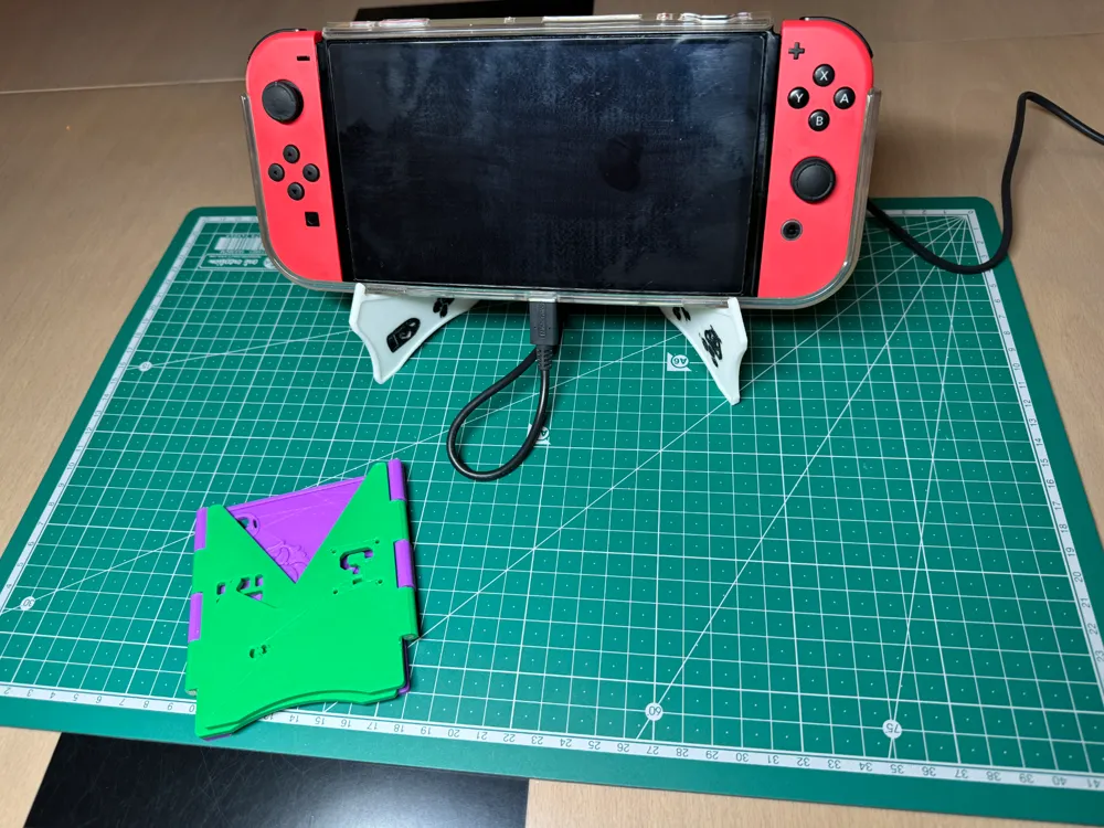 Nintendo Switch Foldable Stand (Super Mario) by RoVeR - MakerWorld