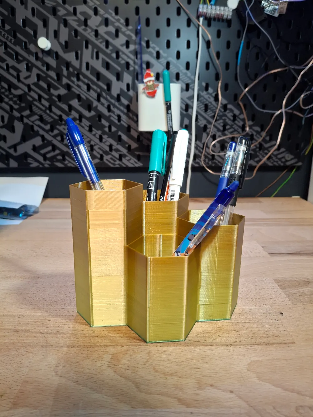 Hexagonal Desk Organizer by Jirkovic - MakerWorld