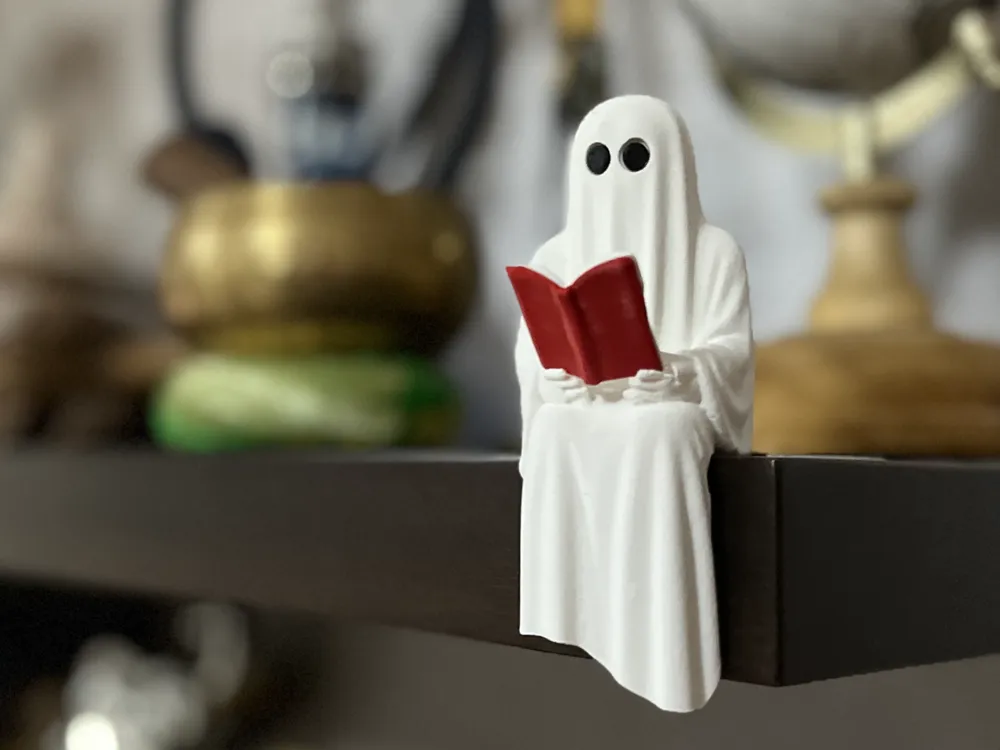 Halloween Ghost Reader (NOAMS) - Free 3D Print Model - MakerWorld