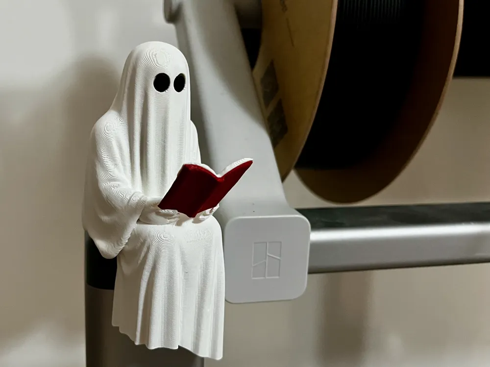 Halloween Ghost Reader (NOAMS) - Free 3D Print Model - MakerWorld