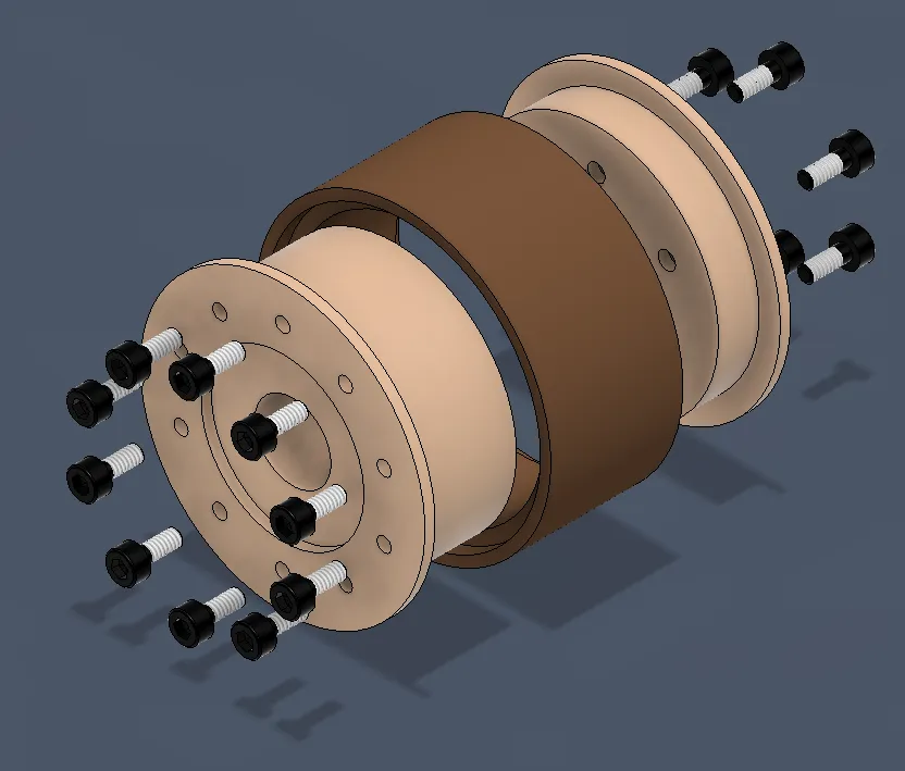 Beadlock 1.0 inch - military style - Free 3D Print Model - MakerWorld