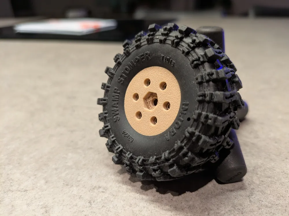 Beadlock 1.0 inch - military style - Free 3D Print Model - MakerWorld