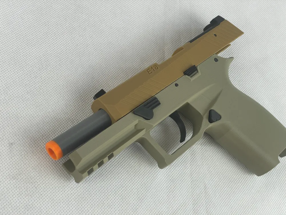 E18 | Toy pistol (Working!) by Ekcnheb MakerWorld: Download Free 3D Models