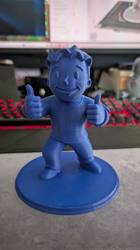 vault boy fallout by lemeneur MakerWorld: Download Free 3D Models
