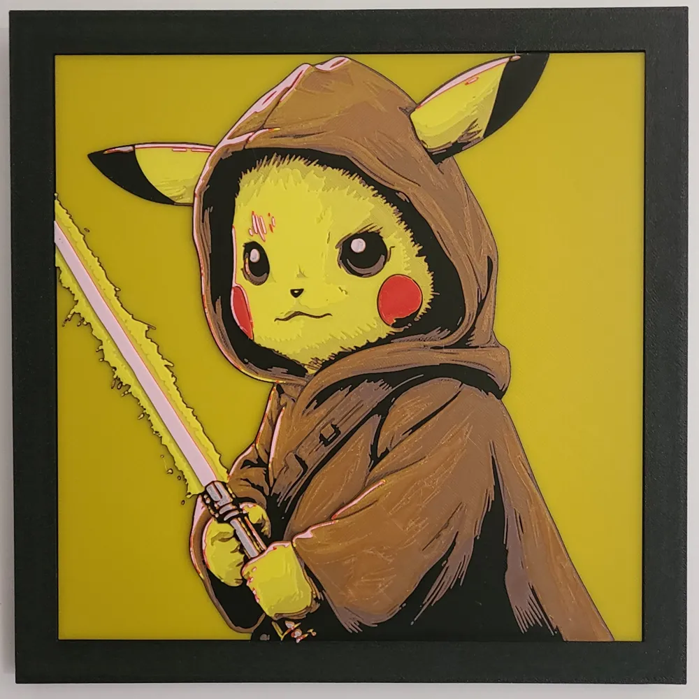 JEDI PIKACHU by Bedlam Threadz - MakerWorld