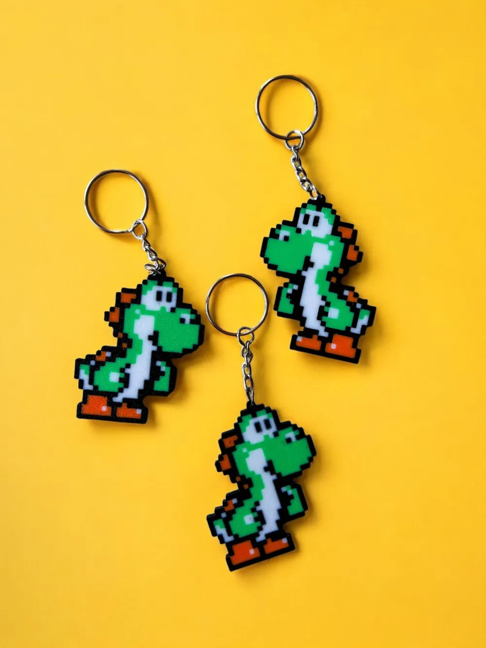 Super Mario World Yoshi Keychain by Jasons Dreamland - MakerWorld