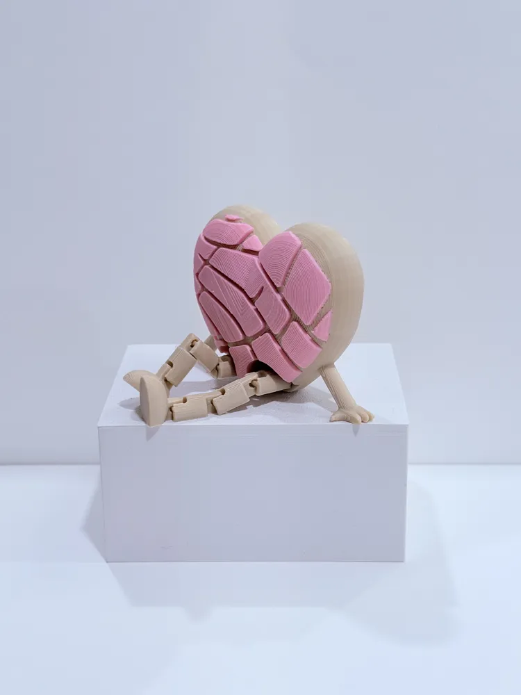 "Conchita" the Articulated Heart Concha - Free 3D Print Model - MakerWorld