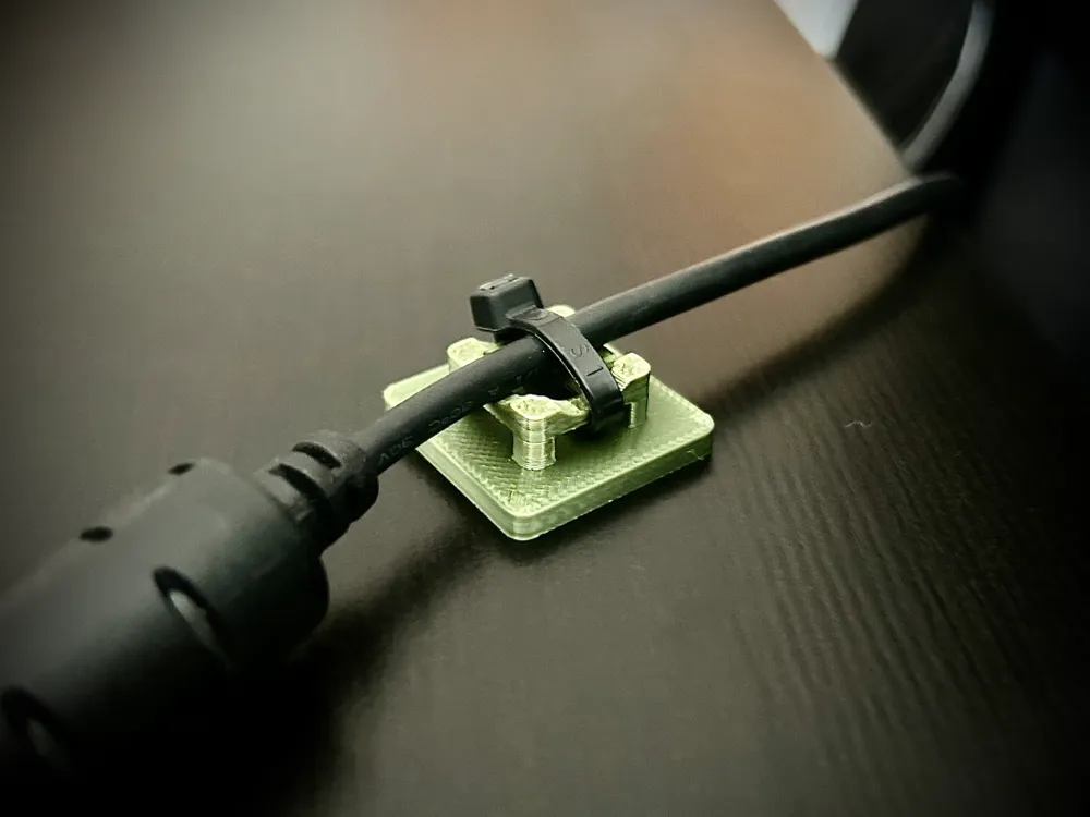 Cable Tie Mount by Speedy P - MakerWorld