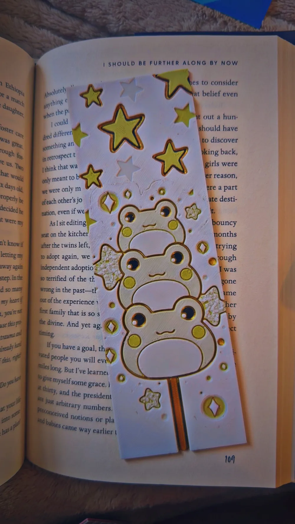 Starry Dango Frog Stack Bookmark - Free 3D Print Model - MakerWorld