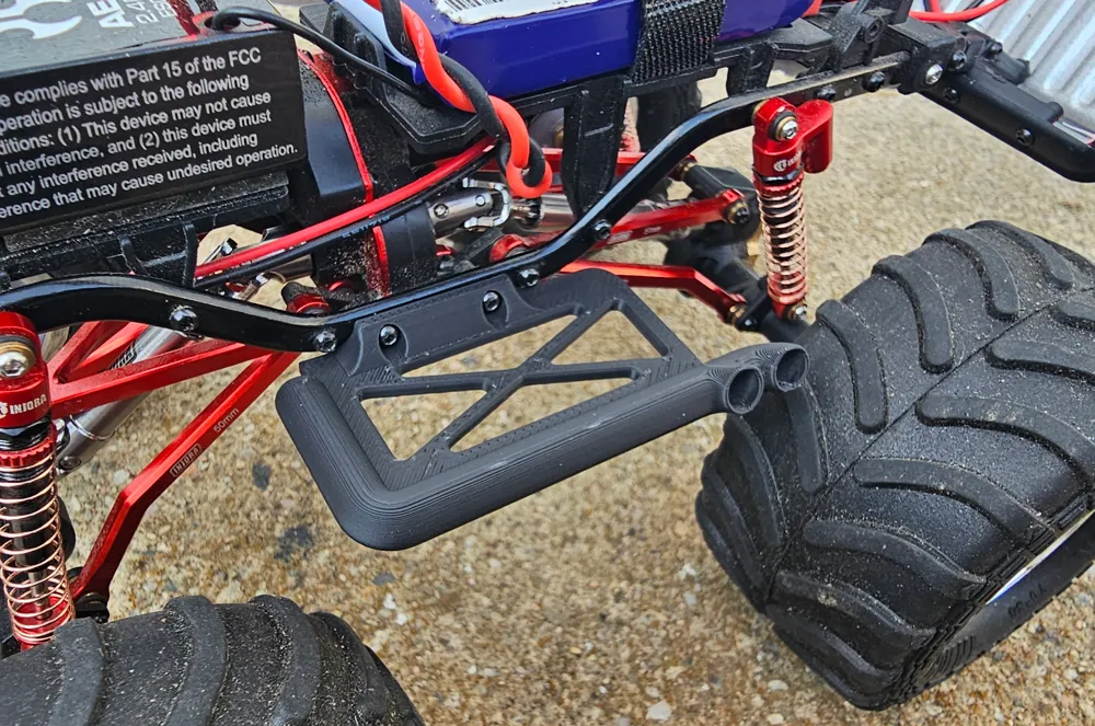 Axial SCX24 C10 Sliders / Sidepipes by gundalf_3d - MakerWorld