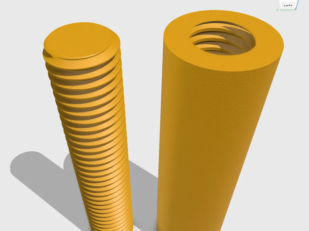 M10x1.5mm Thread/Threaded Hole|Add To Your Models by jramosMakerWorld ...