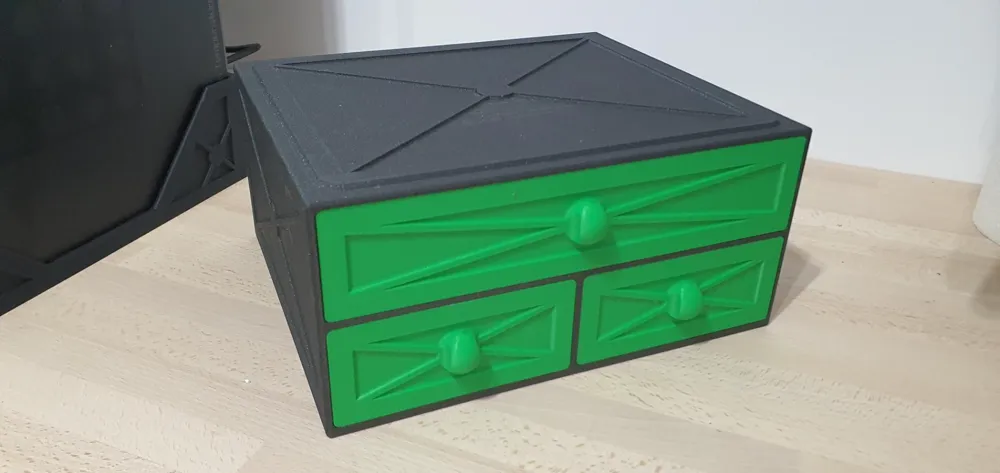 3 & 4 draw storage units (stackable) by Brithawkes - MakerWorld