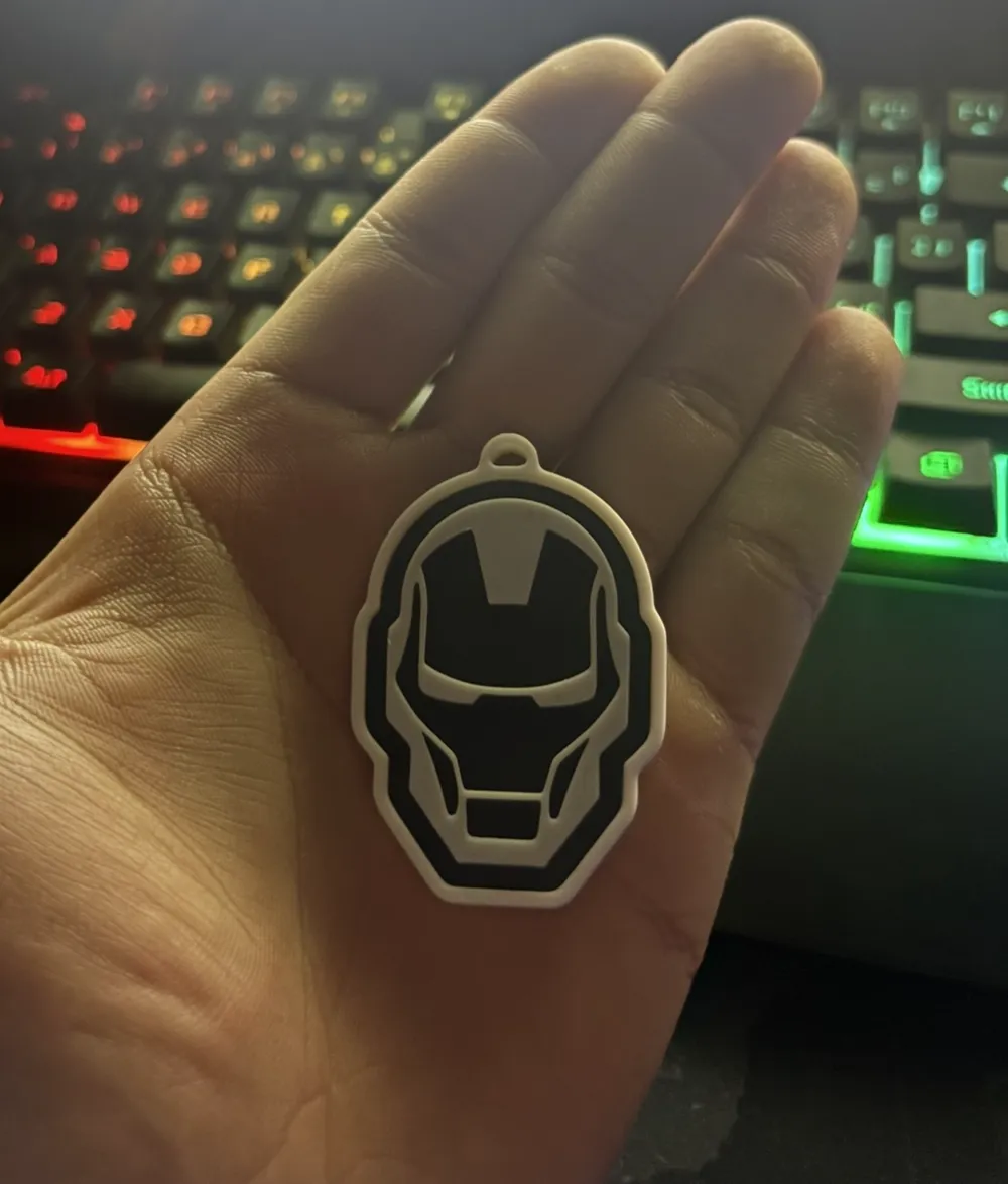 Iron Man Keychain by MORTI$ - MakerWorld