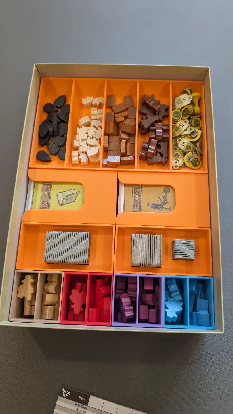 Agricola Insert (revised edition 2018) by scuzzy19 - MakerWorld