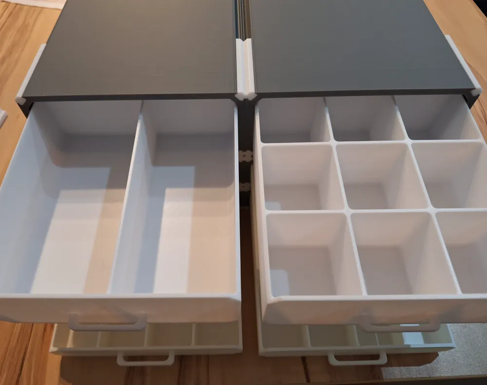 Storage system stackable and connectable by christoph.h MakerWorld ...