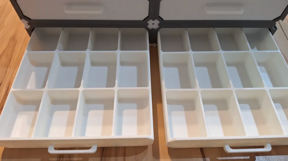 Storage system stackable and connectable by christoph.h MakerWorld ...