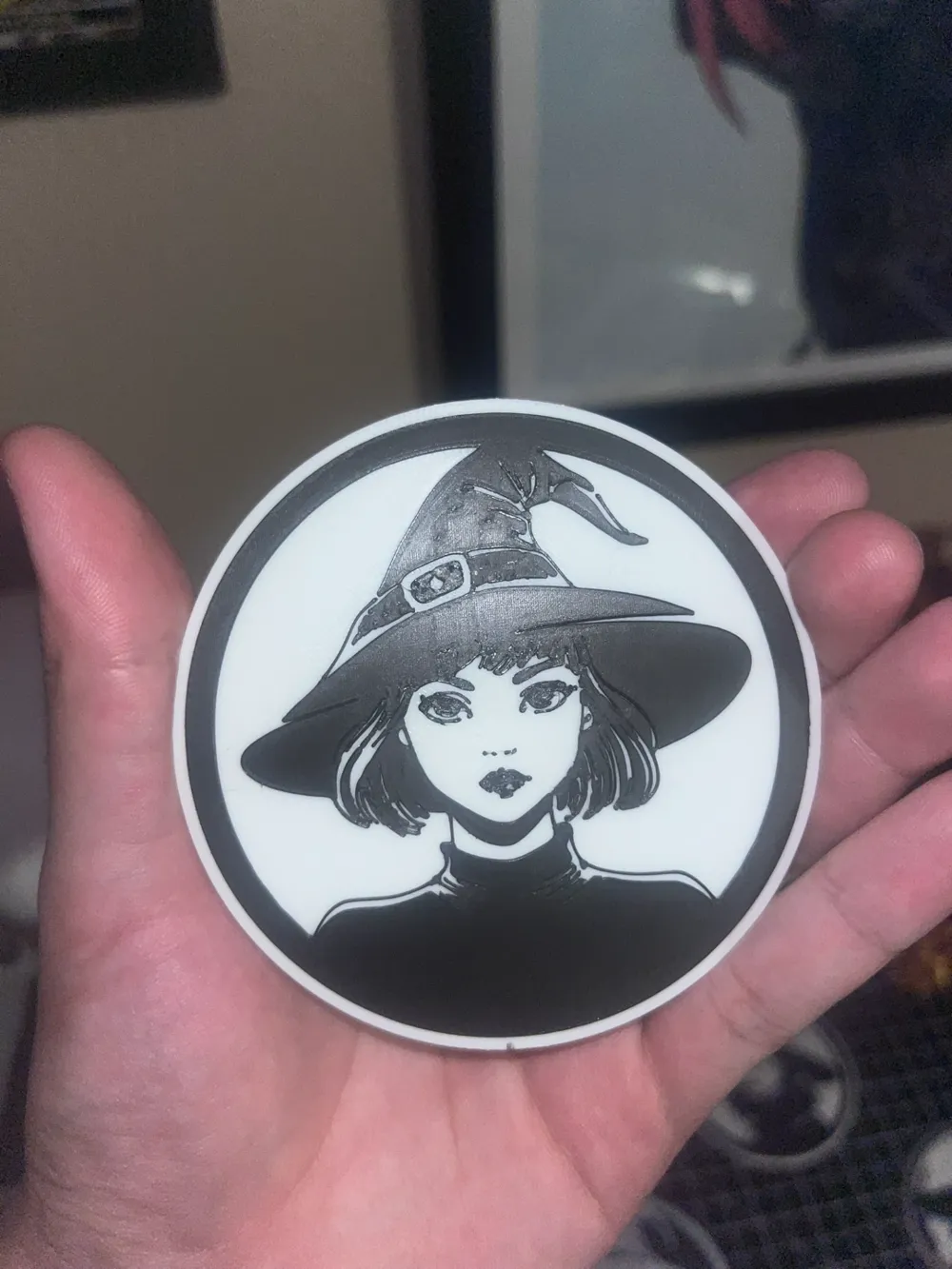 Witch Coaster, Witch of the East Design by PeachesParty - MakerWorld