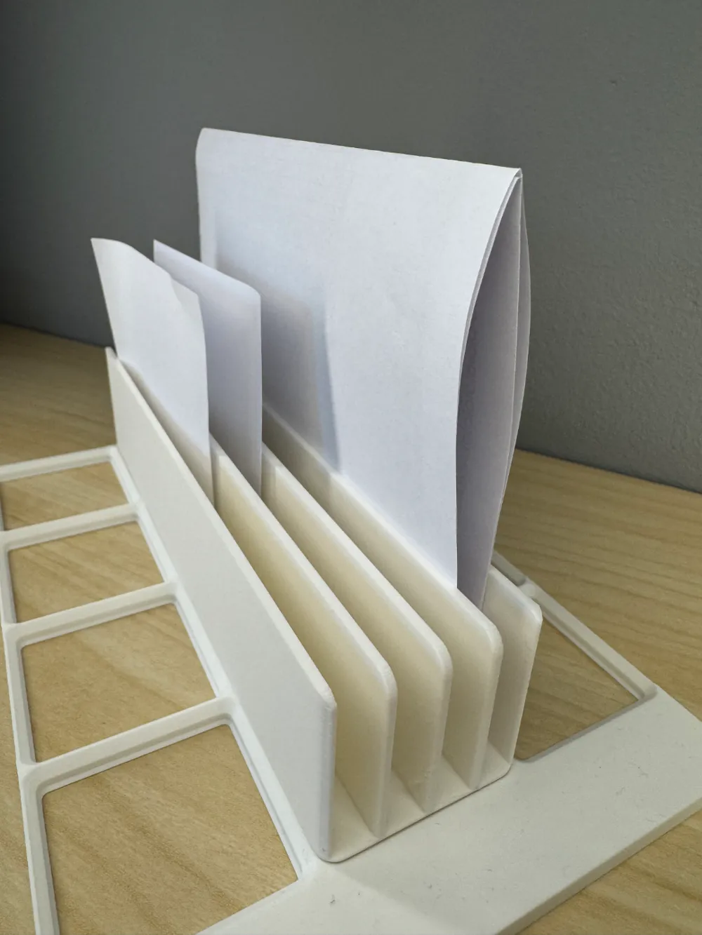 Gridfinity Paper Stand (many sizes) by Lukas - MakerWorld