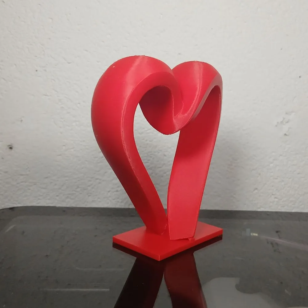 Möbius Heart Sculpture – Infinite Love Valentine - Free 3D Print Model ...