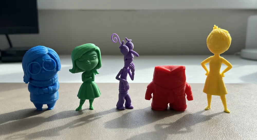 Inside out emotion characters - Free 3D Print Model - MakerWorld
