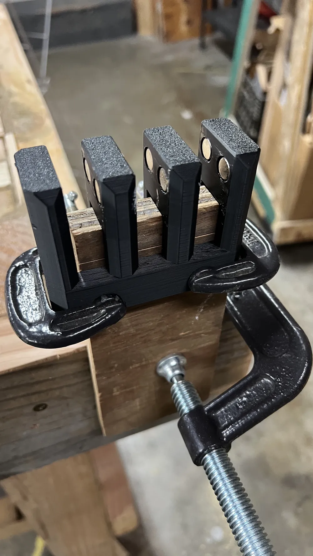 Magnetic Finger Joint Jig for Hand Saw Joinery - Free 3D Print Model ...