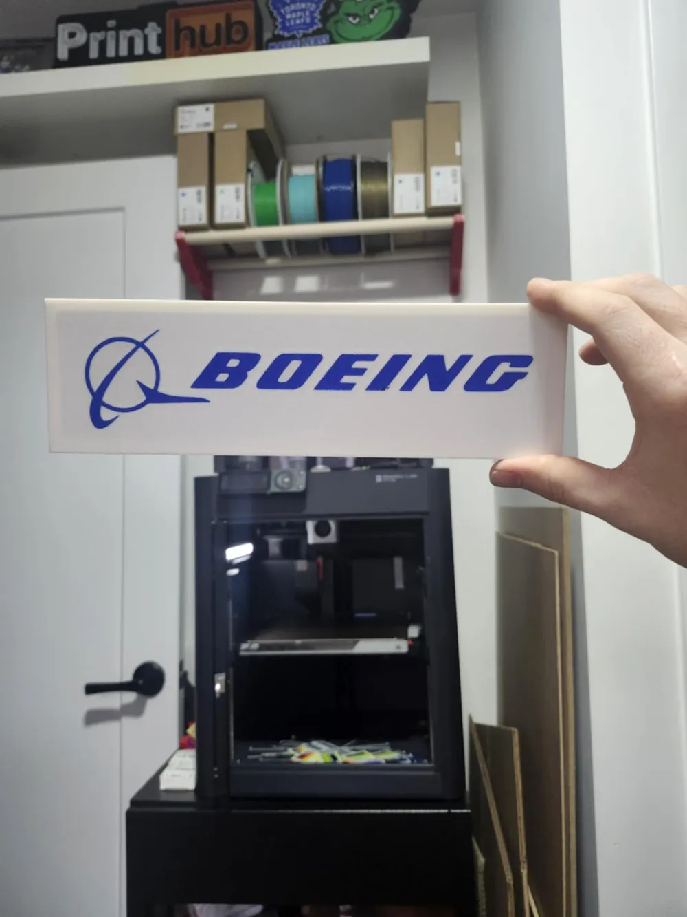 Boeing LED Light Box - Free 3D Print Model - MakerWorld