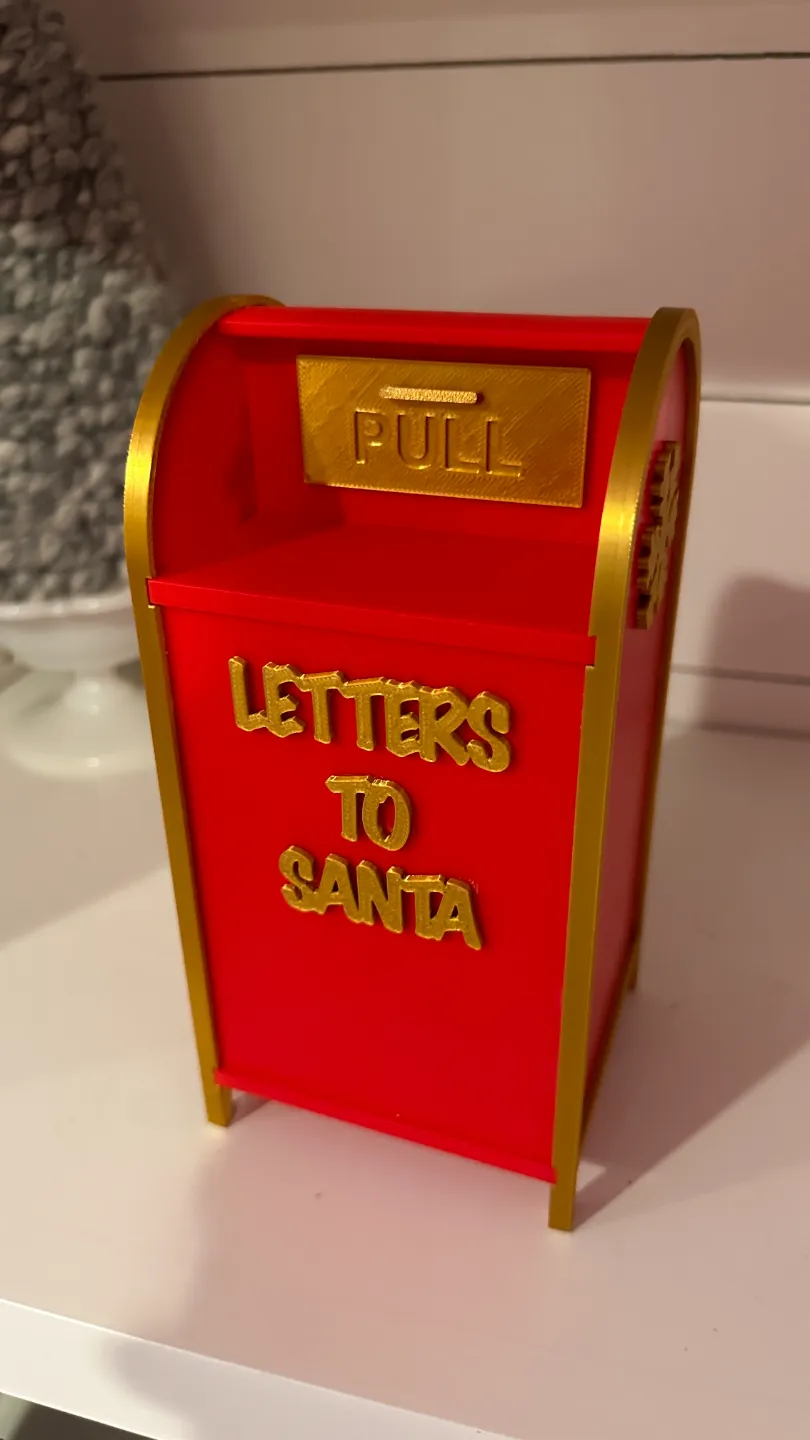 Letters To Santa Mail Box by dfreshkremer - MakerWorld