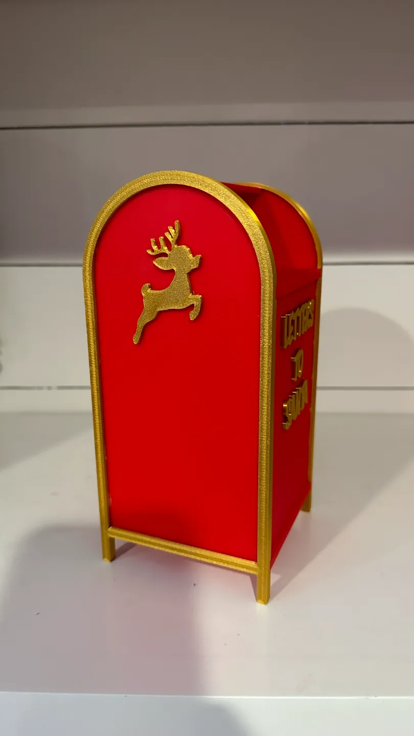 Letters To Santa Mail Box by dfreshkremer - MakerWorld