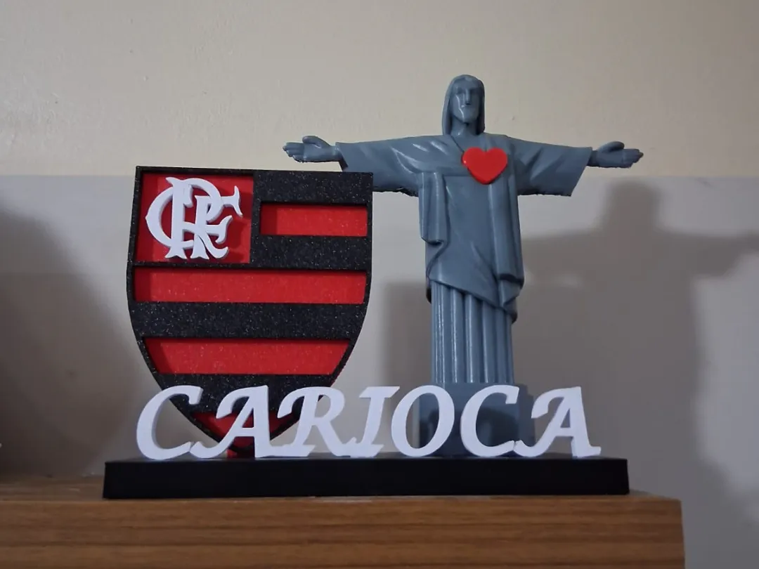Flamengo Carioca Table Ornament - Free 3D Print Model - MakerWorld