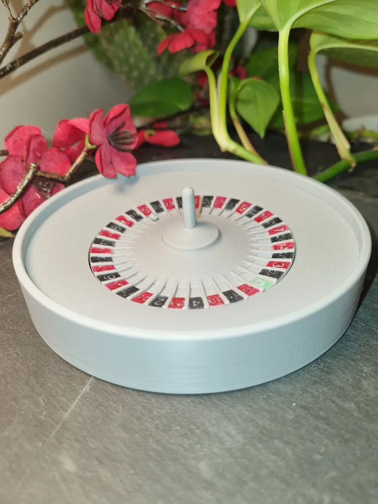 Roulette Wheel [No AMS] by Green21 MakerWorld: Download Free 3D Models