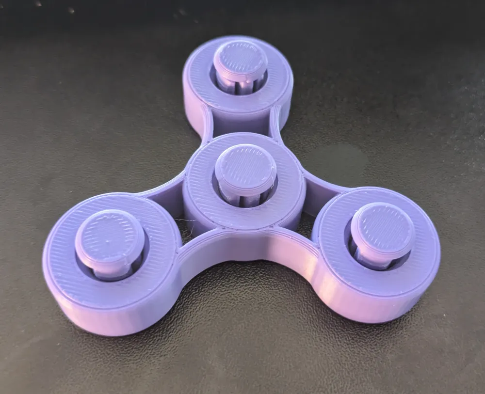 Bubble wrap pop spinner fidget - Free 3D Print Model - MakerWorld