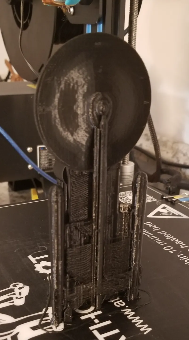 Enterprise Z Axis Spinner/Topper by Maker Dave - MakerWorld