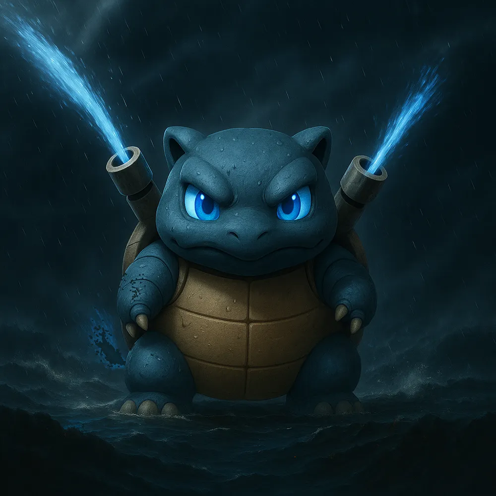 Chibi Blastoise - Free 3D Print Model - MakerWorld