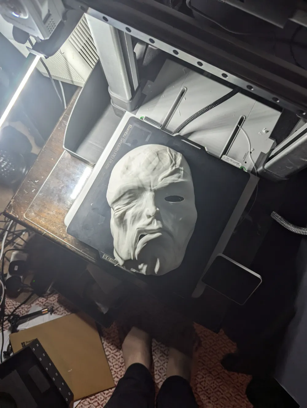 The Incredible Melting Man MASK by CoinOPAnimator - MakerWorld