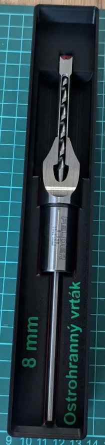 Gridfinity 1x6x5U box for sharp edged drillBit 8mm by hronzrad - MakerWorld