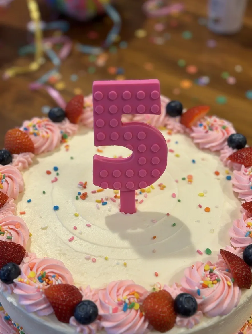 Brick Birthday Cake Numbers - Free 3D Print Model - MakerWorld