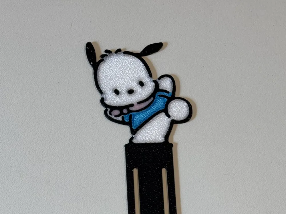 Pochacco Bookmark by NotAllowedToBeginWithUser_ - MakerWorld