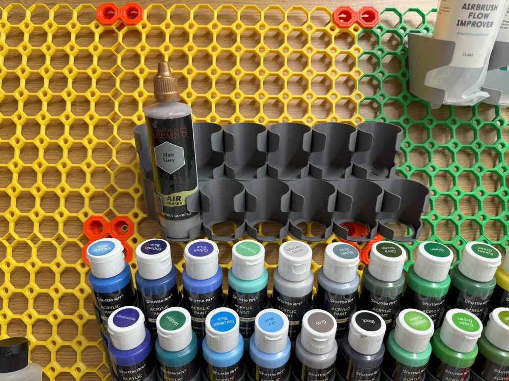 Multiboard LARGE PLUS 37.5 dia Paint Bottle Holder by Dworkin ...