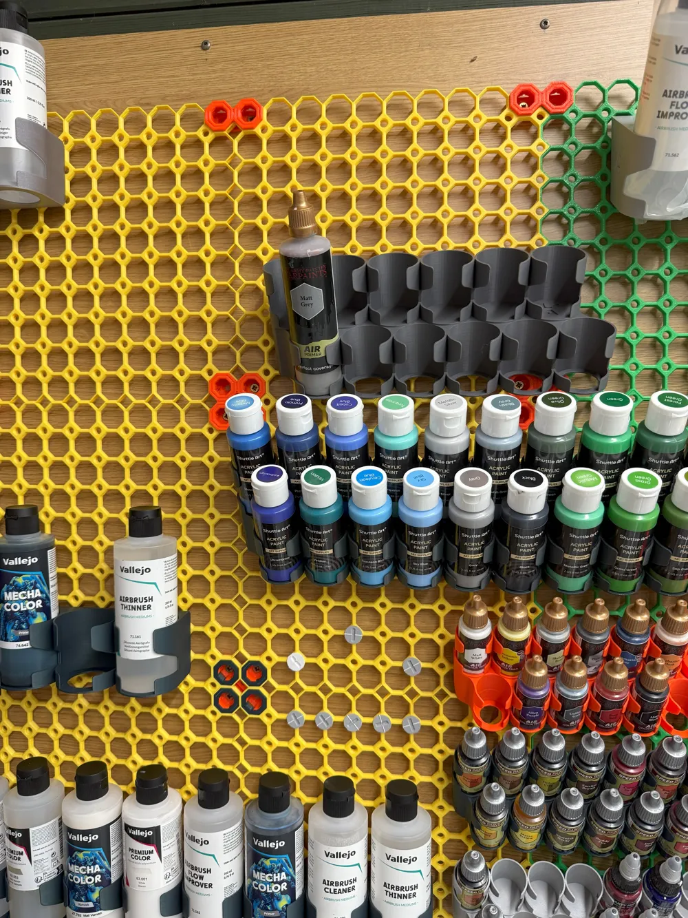 Multiboard LARGE PLUS 37.5 dia Paint Bottle Holder by Dworkin ...