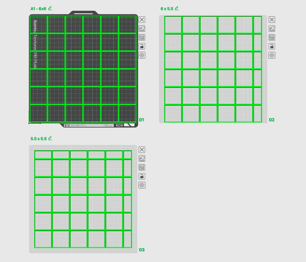 Gridfinity Base: Fastest, Lightest, Customizable! by 3D Modular Madness ...
