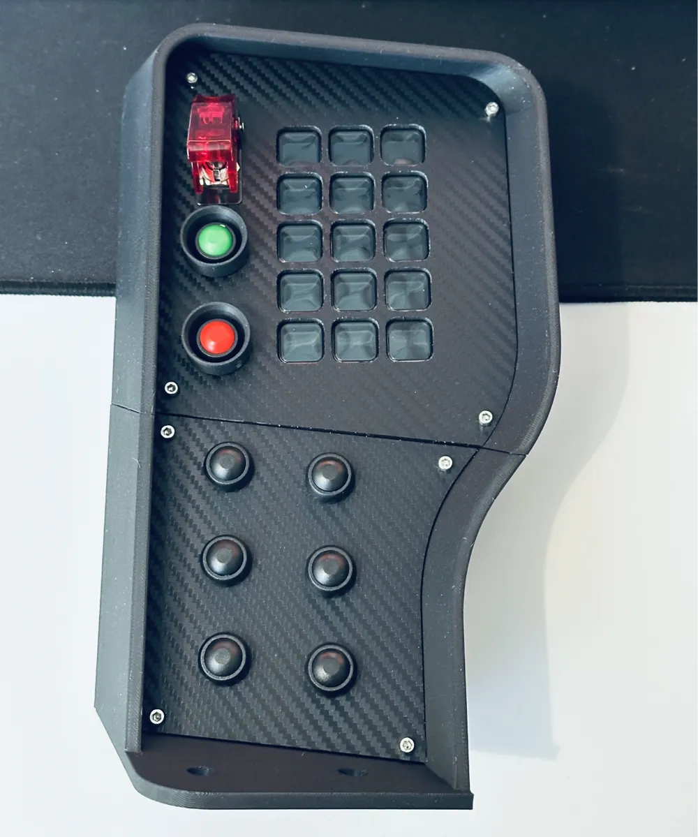 Button Box R8 GT3 Elgato Streamdeck 15 Remixed by Bas MakerWorld ...