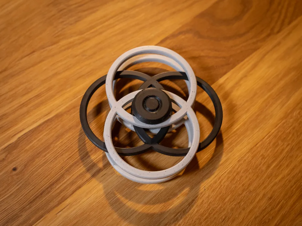 Circles Fidget Spinner by DavidVidacs MakerWorld: Download Free 3D Models