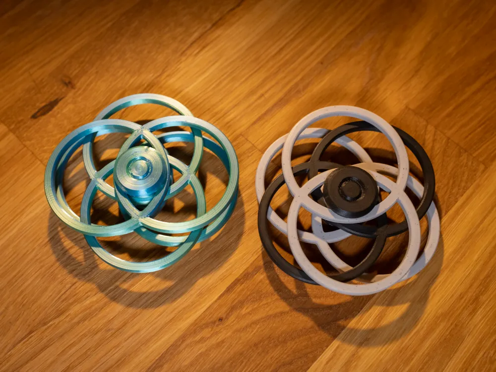 Circles Fidget Spinner - Free 3D Print Model - MakerWorld