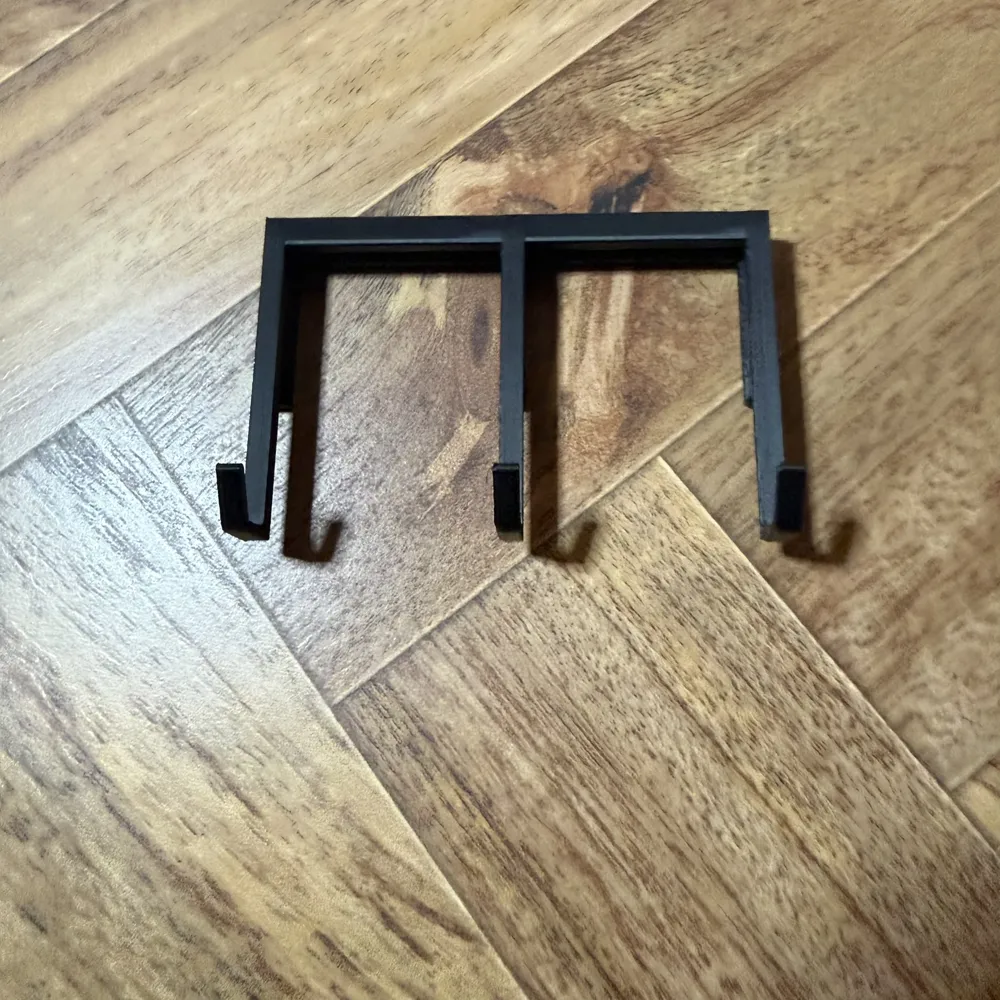 3-Hook Mount for Display/Vendor Wire Shelves - Free 3D Print Model ...