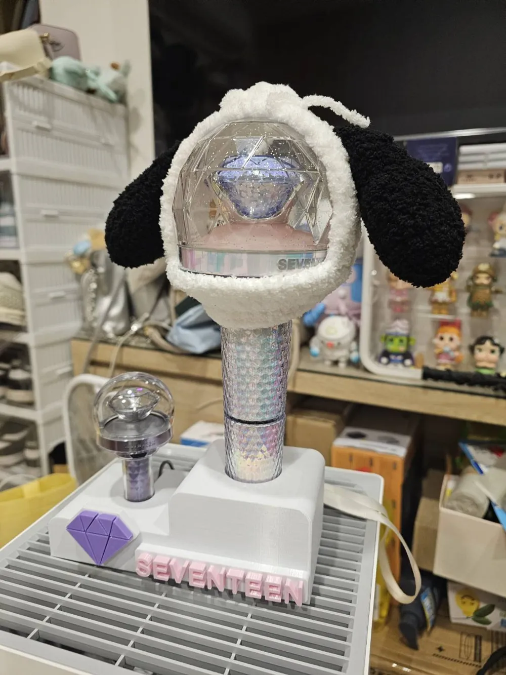 Seventeen 10th Anniversary Carat Bong Generations 2 & 3 Dedicated Base ...