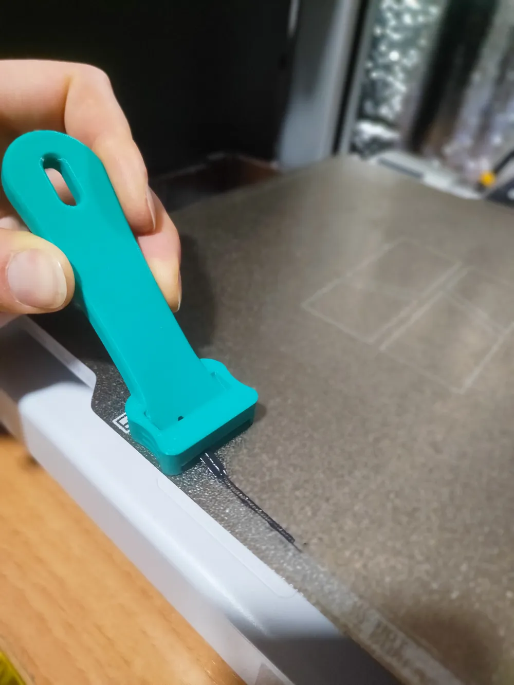 Outil pour décoller les impressions de purge - Modèle d'Impression 3D ...