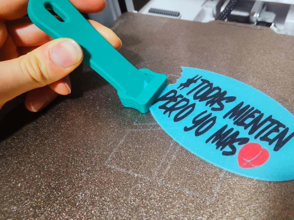 Outil pour décoller les impressions de purge - Modèle d'Impression 3D ...