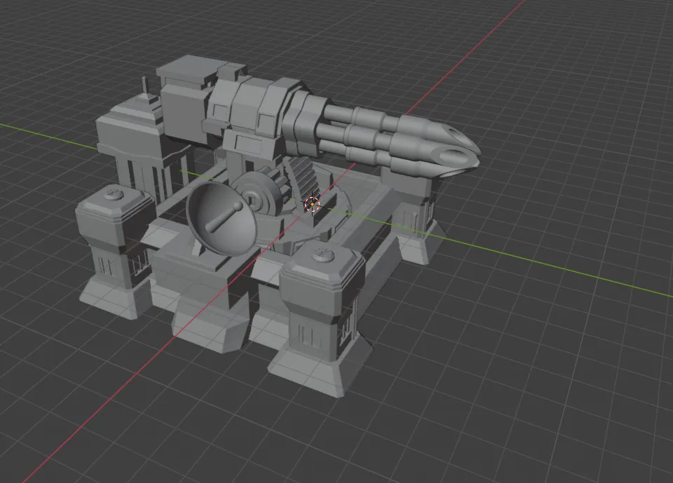 Red Alert 3 Proton Cannon Humidifier Version by asen MakerWorld ...