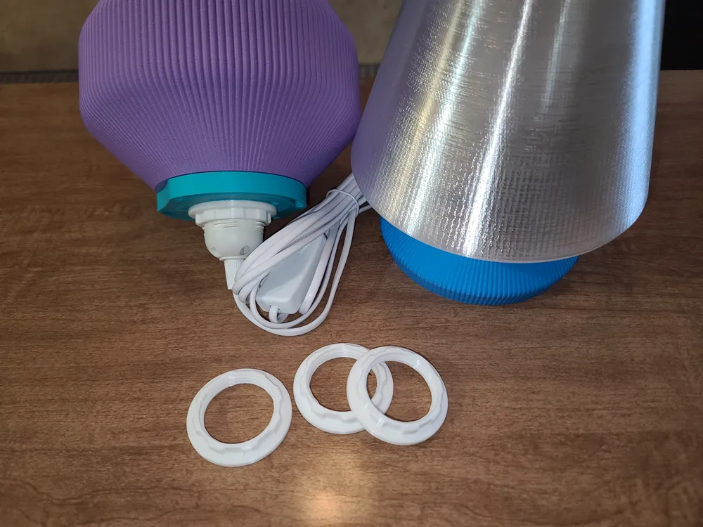 E26 E27 Pendant Light Retainer Ring (40mm - 2.6mm) by Sarah Butterfly ...