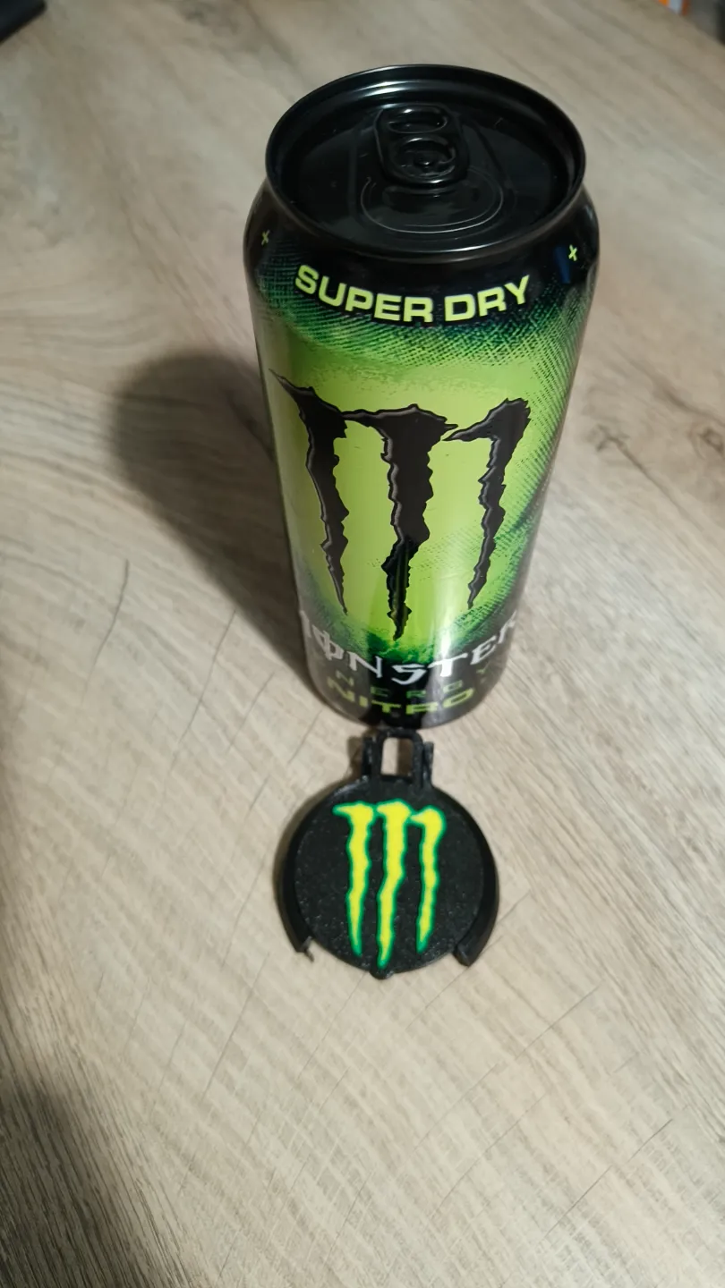 Can lid cover - no vasp "MONSTER" - extended by Yakuza - MakerWorld